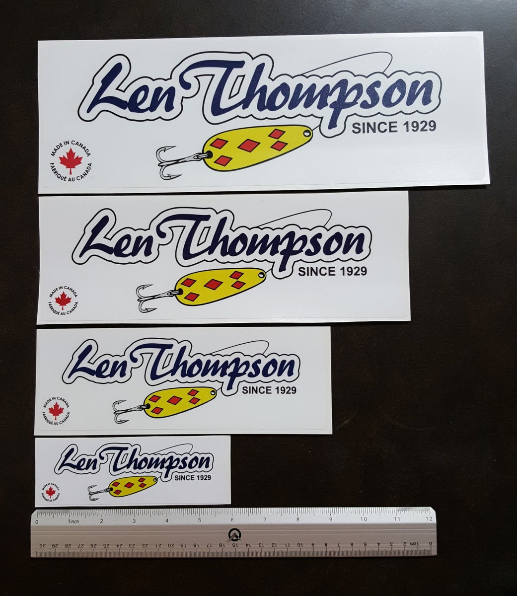 Len Thompson - Vehicle/Boat Decals – Len Thompson Lures USD